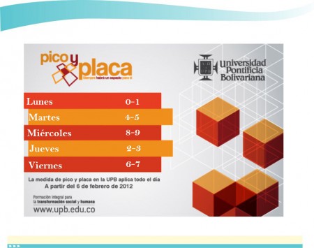 Pico y Placa :: escueladecienciasdelasalud